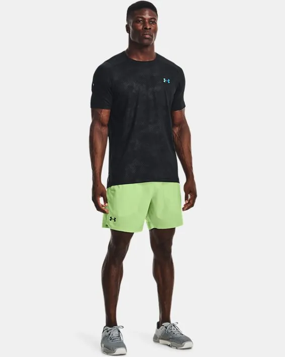 Remera de entrenamiento UA RUSH™ Emboss para hombre