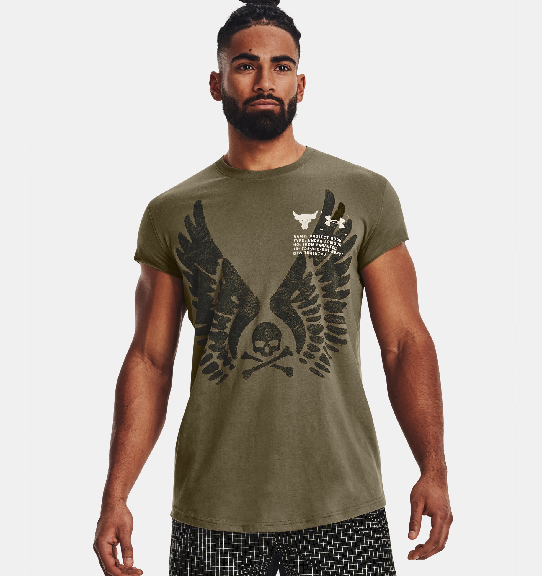 Remera UA Project Rock para hombre