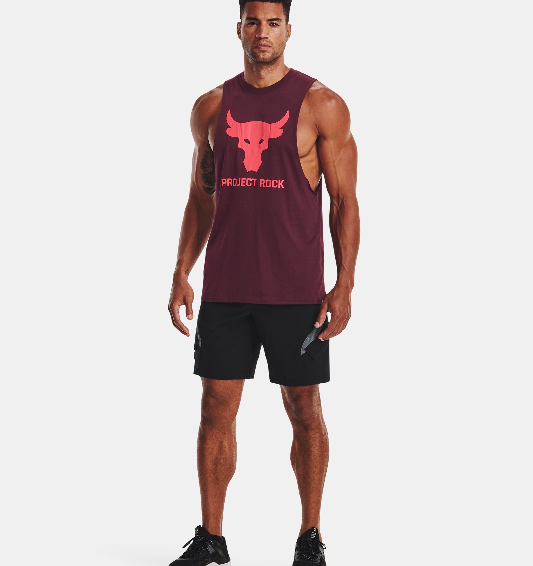 Musculosa de Entrenamiento Project Rock Brahma Bull para Hombre